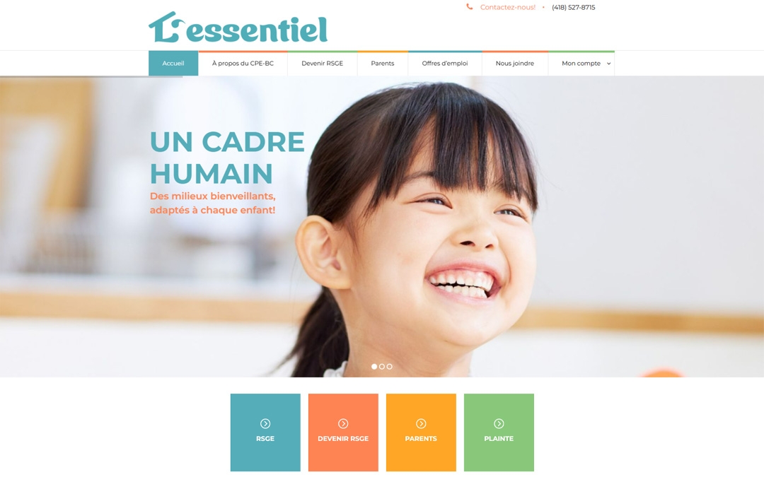 L'essentiel | Service de garde éducatif à Québec